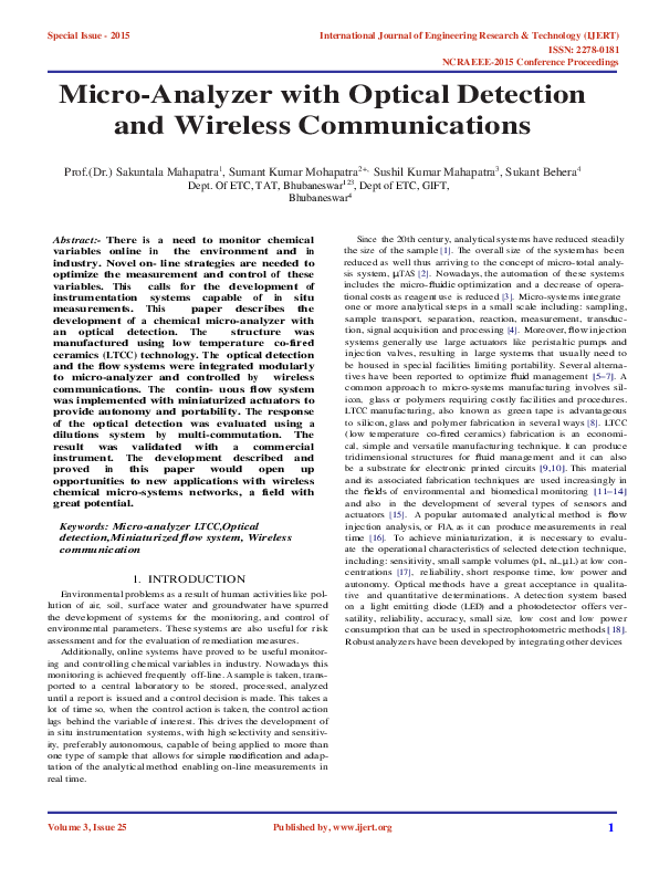 (PDF) Micro-Analyzer with Optical Detection Micro-Analyzer with Optical ...