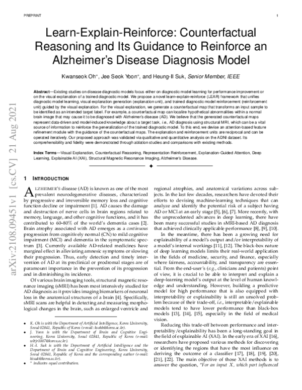 (PDF) Learn-Explain-Reinforce: Counterfactual Reasoning and Its Guidance to Reinforce an ...