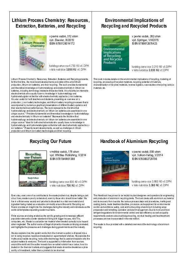 (PDF) Lithium Process Chemistry : Resources, Extraction, Batteries, and ...