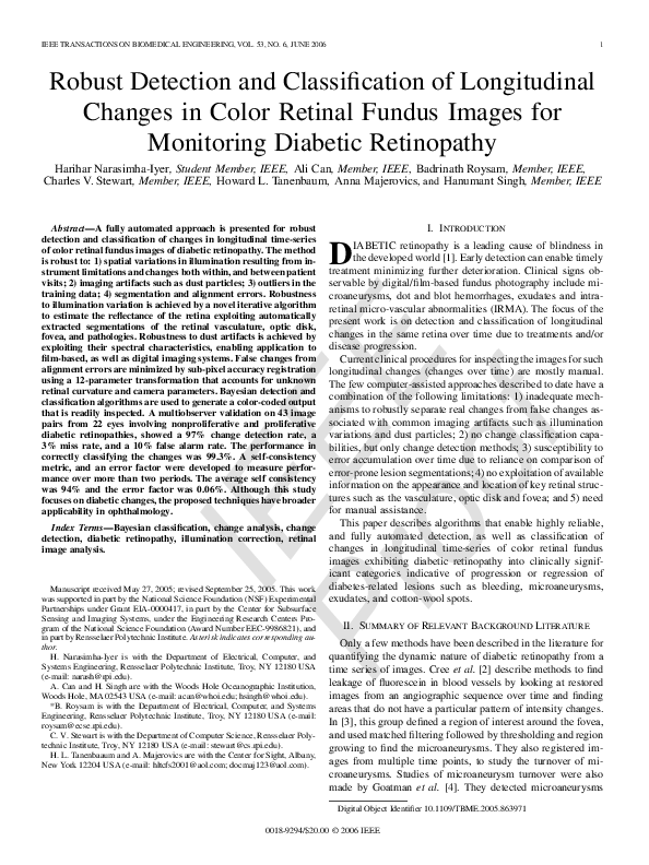 (PDF) Robust Detection and Classification of Longitudinal Changes in ...