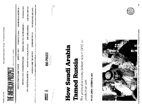 (PDF) How Saudi Arabia Tamed Russia