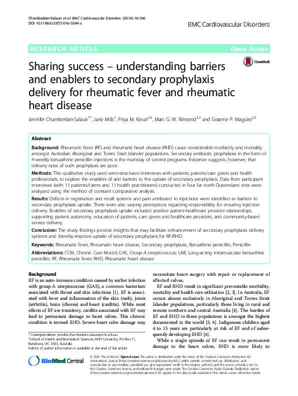 (PDF) Sharing success – understanding barriers and enablers to ...