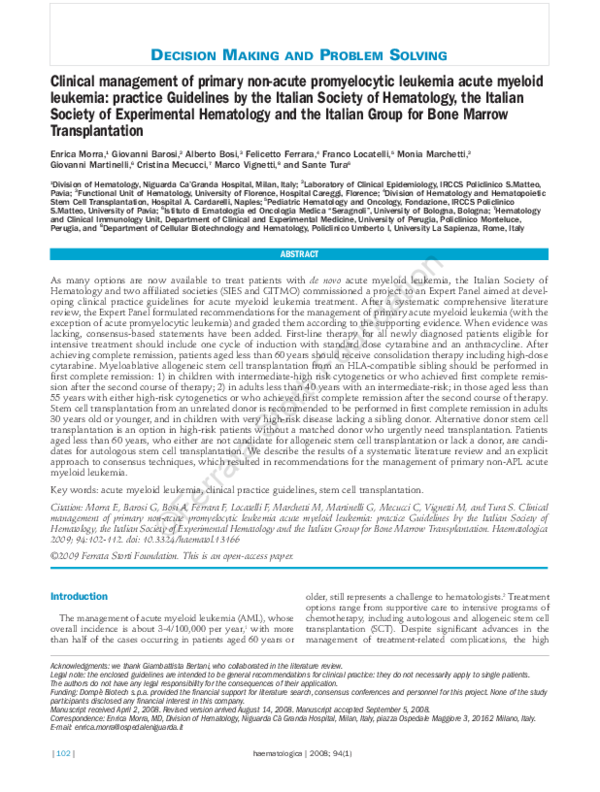 (PDF) Decision Making and Problem Solving