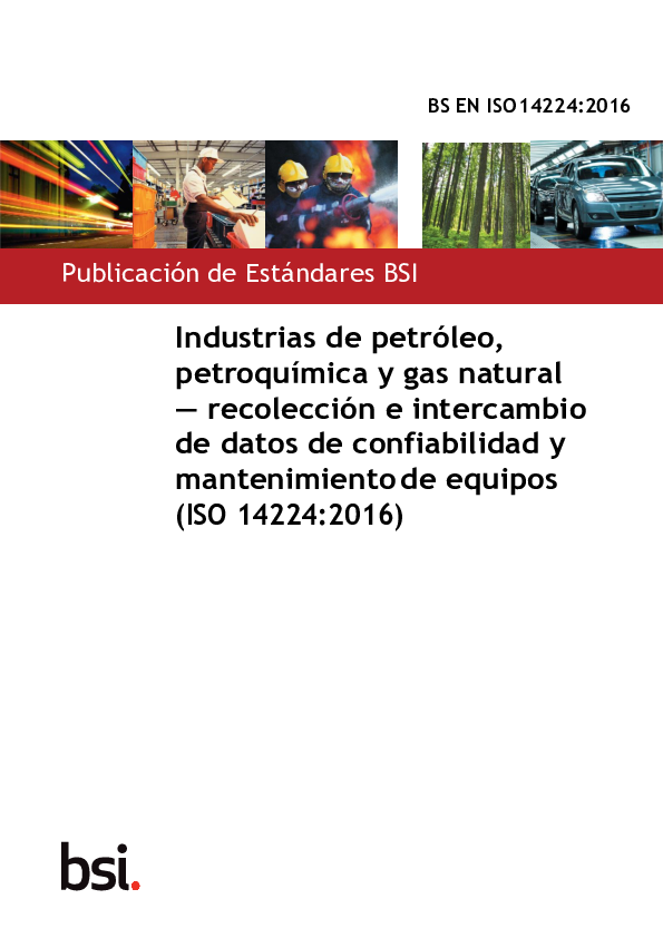 (PDF) BSI EN ISO 14224 2016 BSI Industrias de petróleo,petroquímica y ...