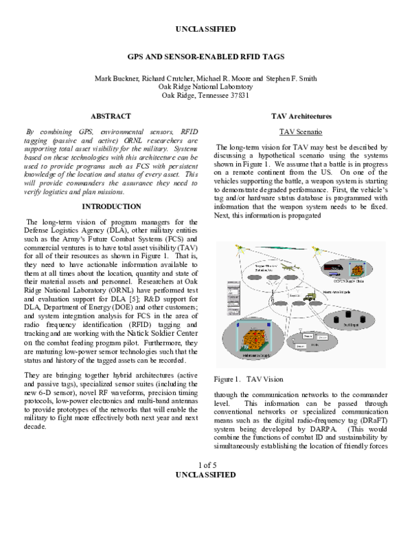 (PDF) GPS and sensor-enabled RFID tags
