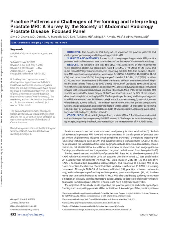(PDF) Practice Patterns and Challenges of Performing and Interpreting ...