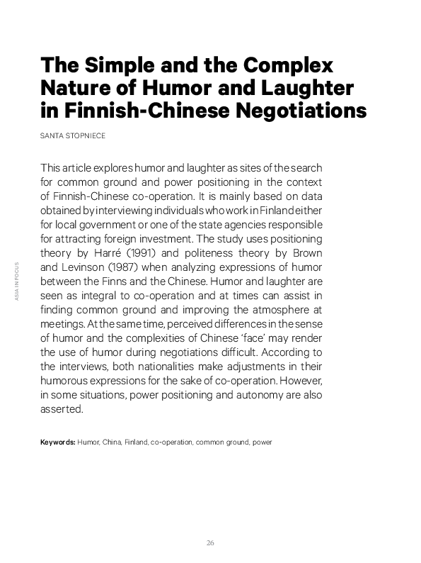(PDF) The Simple and the Complex Nature of Humor and Laughter in ...