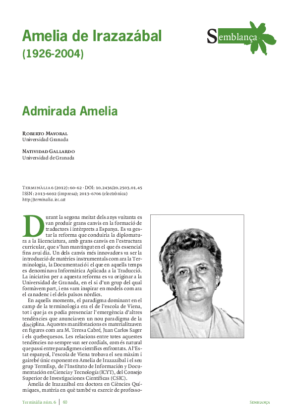 (PDF) Admirada Amelia