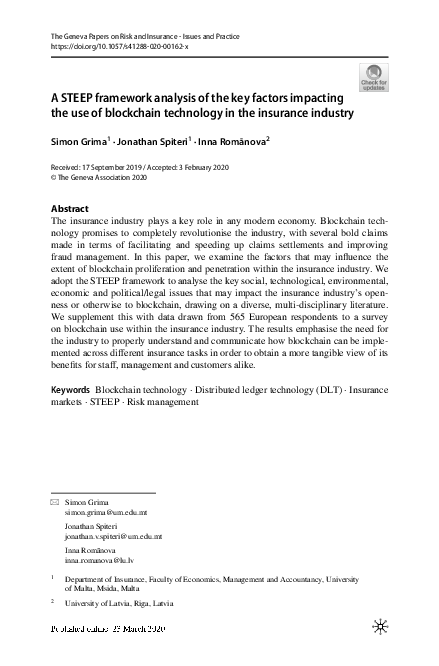 (PDF) A STEEP framework analysis of the key factors impacting the use ...