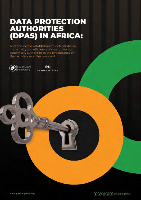 (PDF) Data Protection Authorities (DPA) in Africa | Dércio Tsandzana - Academia.edu