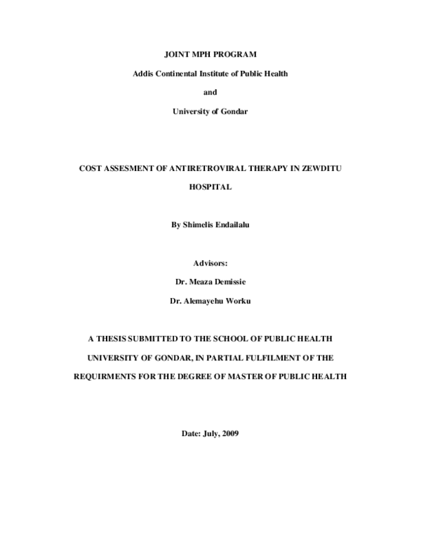 (PDF) JOINT MPH PROGRAM