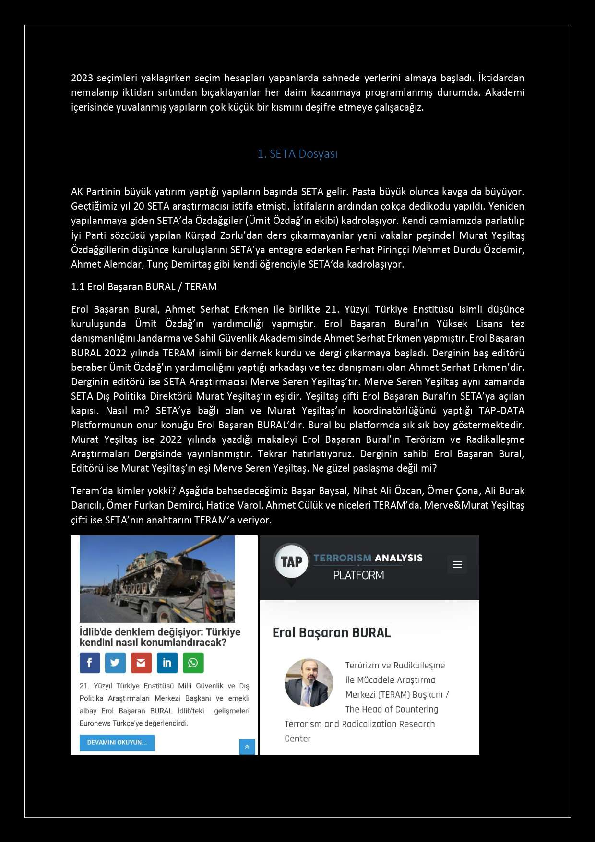 (PDF) SETA Dosyasi | seta dosyasi - Academia.edu