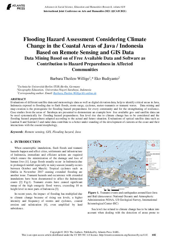 (PDF) Flooding Hazard Assessment Considering Climate Change in the Coastal Areas of Java ...