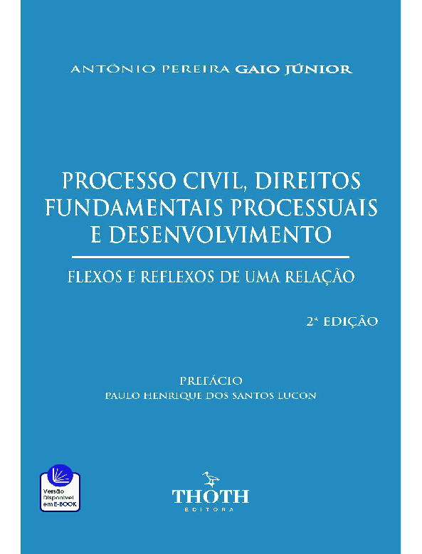 (PDF) PROCESSO CIVIL, DIREITOS FUNDAMENTAIS PROCESSUAIS E ...