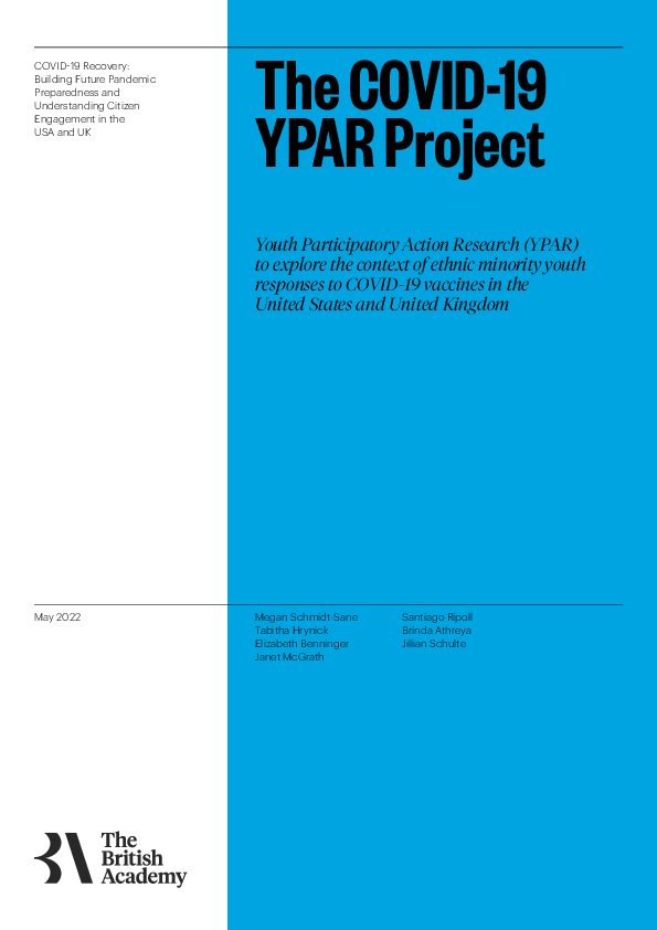(PDF) The Covid-19 YPAR Project: Youth Participatory Action Research ...