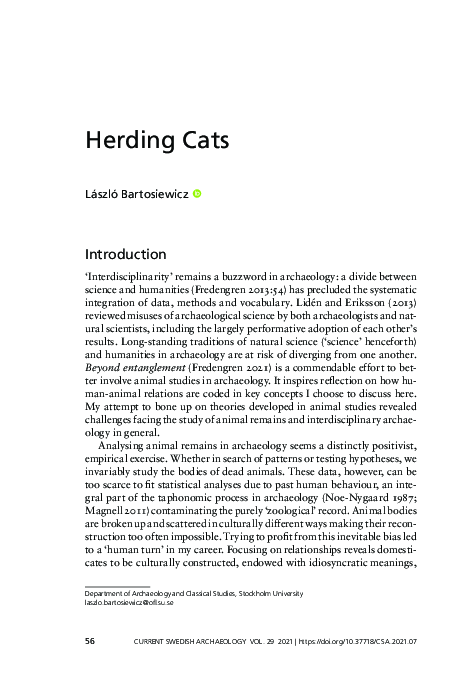 (PDF) Herding Cats