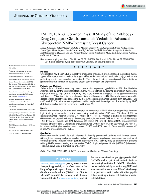(PDF) EMERGE: A Randomized Phase II Study of the Antibody-Drug ...