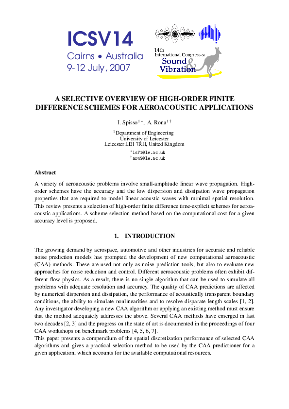 Pdf A Selective Overview Of High Order Finite Difference Schemes For