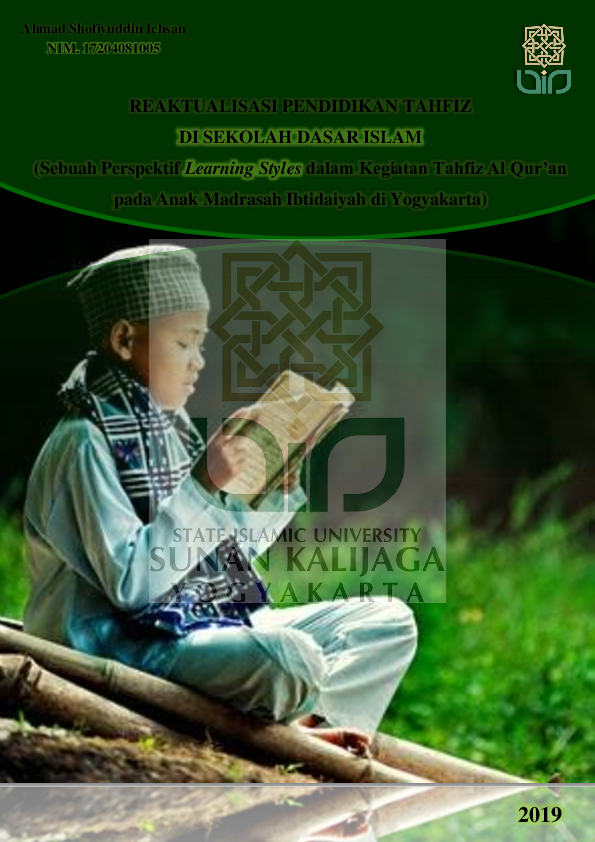 (PDF) REAKTUALISASI PENDIDIKAN TAHFIZDI SEKOLAH DASAR ISLAM(Sebuah Perspektif Learning Styles ...
