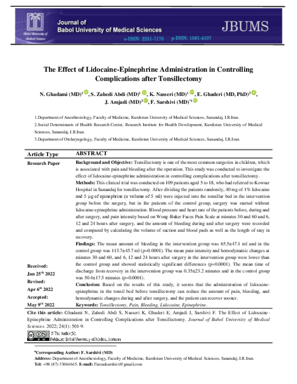 pdf-the-effect-of-lidocaine-epinephrine-administration-in-controlling
