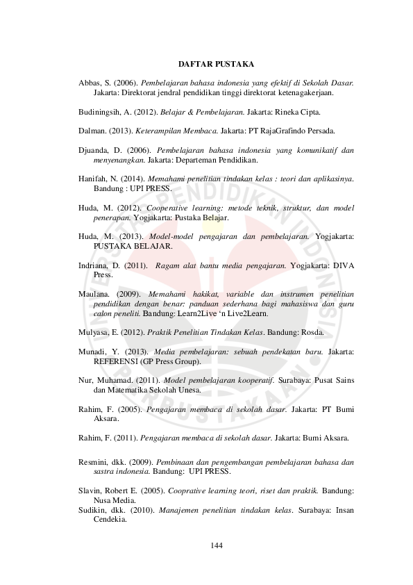 (PDF) Penerapan Model Kooperatif Tipe Circ (Cooperative Integrated Reading and Composition ...