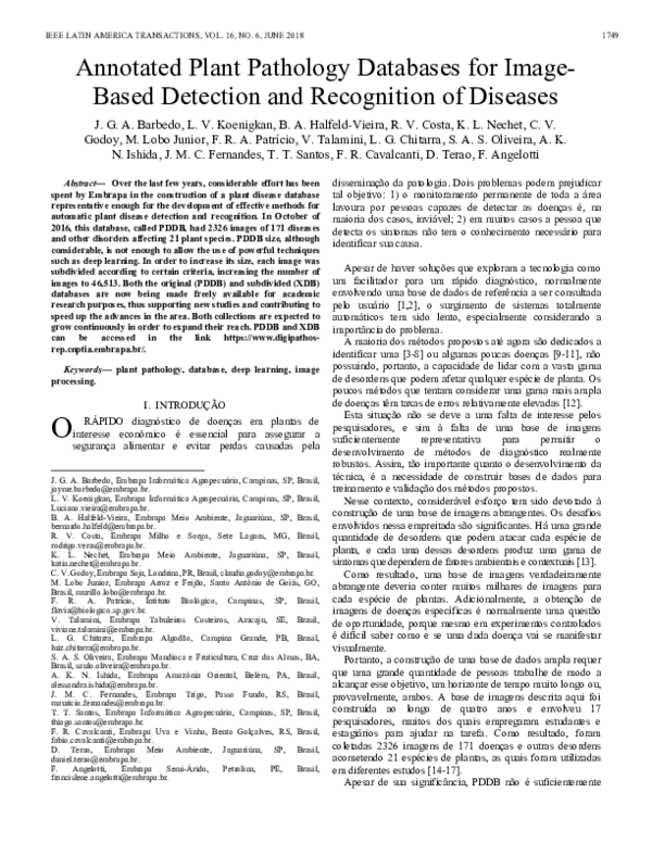 (PDF) Annotated Plant Pathology Databases for Image-Based Detection and ...
