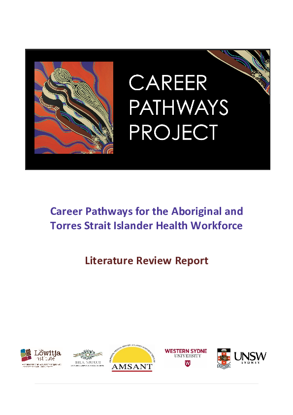 (PDF) Career Pathways for Aboriginal and Torres Strait Islander Health Professionals: NSW ...