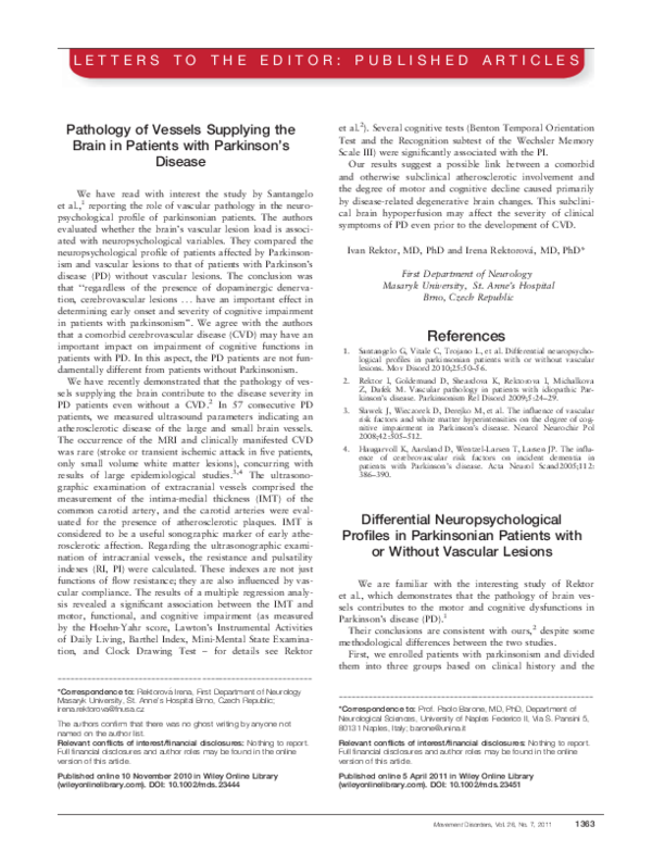 (PDF) Reply: Sensory alien limb syndrome in stroke and corticobasal ...