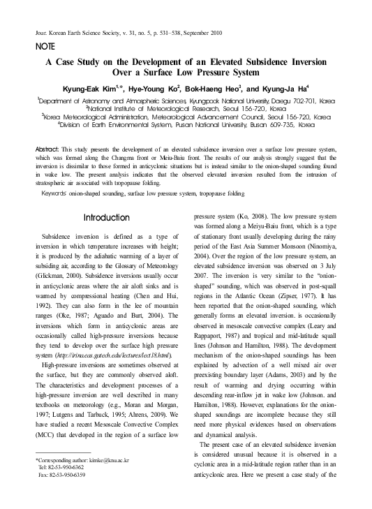 (PDF) A Case Study on the Development of an Elevated Subsidence ...