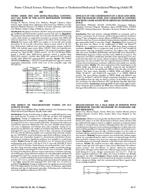 (PDF) Successful Intra-Hospital Transportation of Critically Ill ...