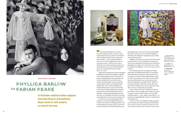 (PDF) Phyllida Barlow & Fabian Peake