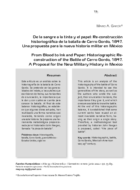 (PDF) From Blood to Ink and Paper: Historiographic Reconstruction of ...
