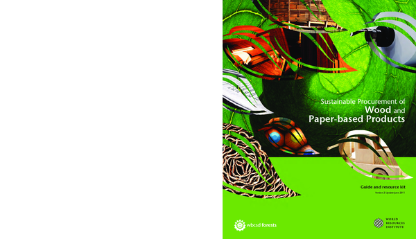 (PDF) Sustainable Procurement of Wood and Paper-Based Products: Version 2