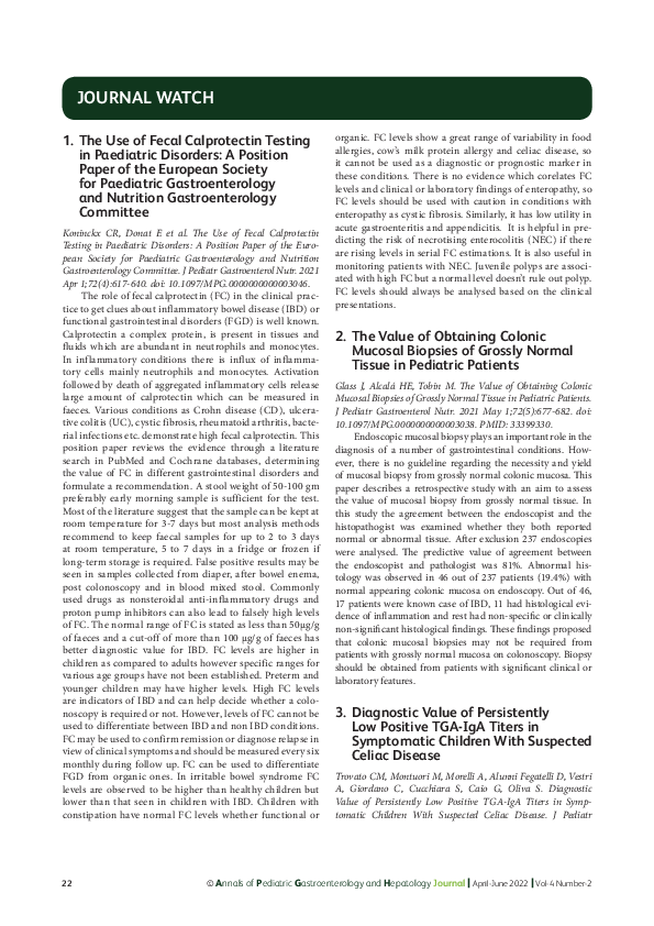 (PDF) Journal Watch | Rimjhim Shrivastava - Academia.edu