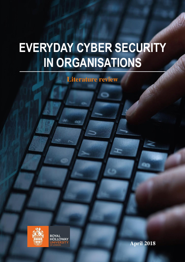 (PDF) Cyber Security Behaviour In Organisations