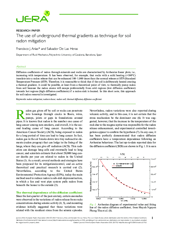 (PDF) The use of underground thermal gradients as technique for soil ...