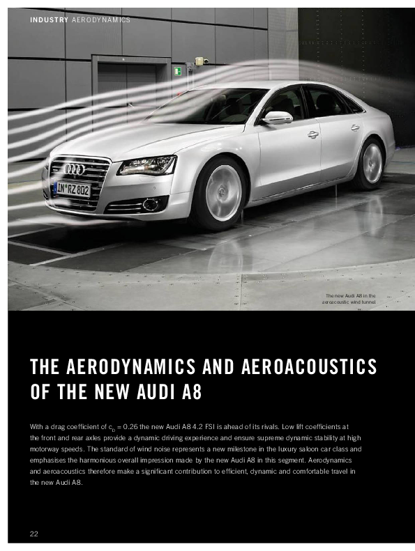 (PDF) The aerodynamics and aeroacoustics of the new Audi A8