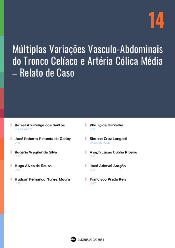 (PDF) Múltiplas Variações Vasculo-Abdominais Do Tronco Celíaco e ...