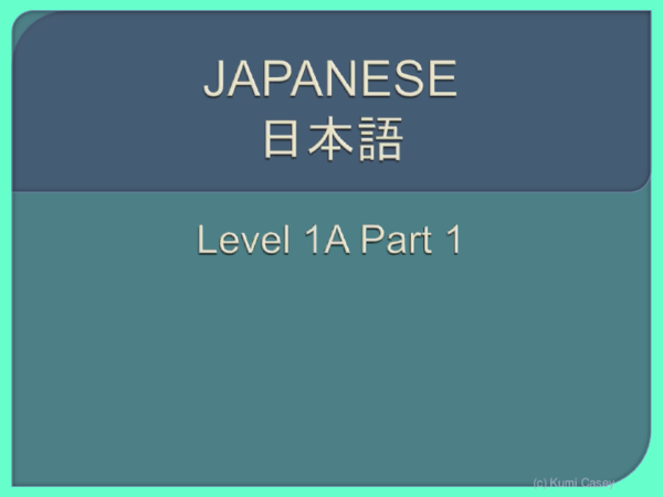 (PDF) Japanese Grammar for Beginner