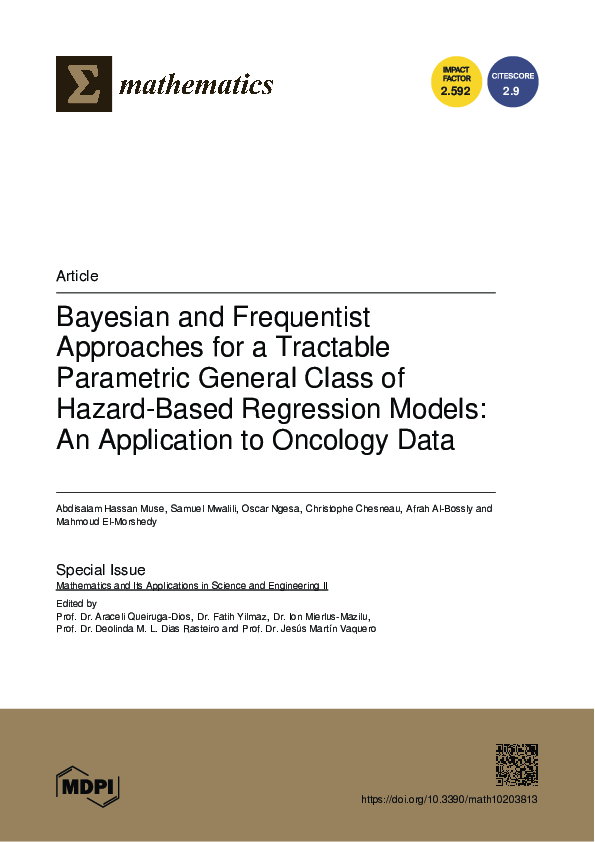 (PDF) Bayesian and Frequentist Approaches for a Tractable Parametric ...