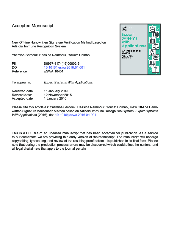 (PDF) New off-line Handwritten Signature Verification method based on ... (PDF) New off-line Handwritten Signature Verification method based on ...
