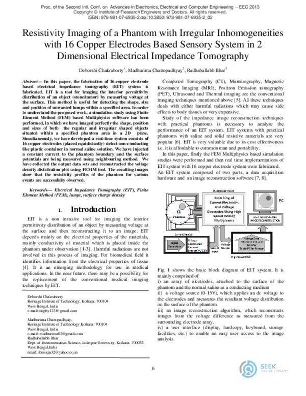 Pdf A Multimodal Image Reconstruction Method Using Ultrasonic Waves And Electrical Resistance