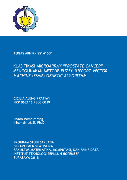 (PDF) Klasifikasi Microarray “Prostate Cancer” Menggunakan Metode Fuzzy Support Vector Machine ...
