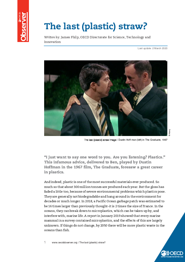 (PDF) The last (plastic) straw?