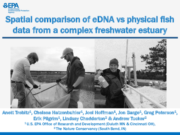(PDF) Spatial comparison of eDNA vs. physical fish data from a complex ...