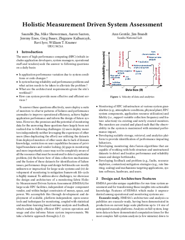 (PDF) Holistic Measurement-Driven System Assessment