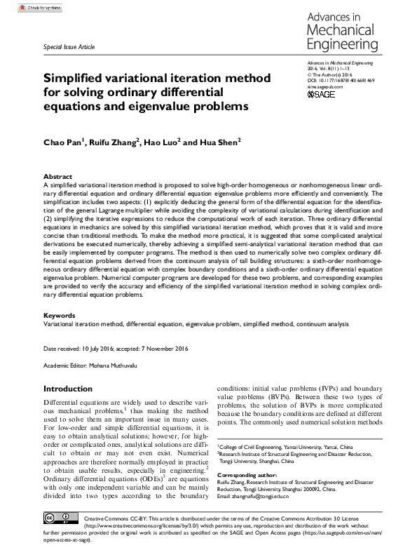 (PDF) Simplified variational iteration method for solving ordinary differential equations and ...
