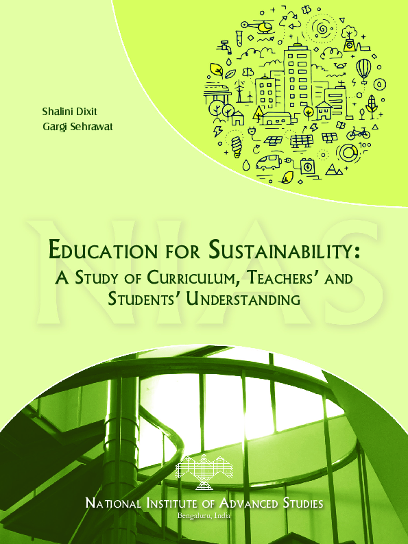 (PDF) Education for sustainability: A study of curriculum, teachers ...