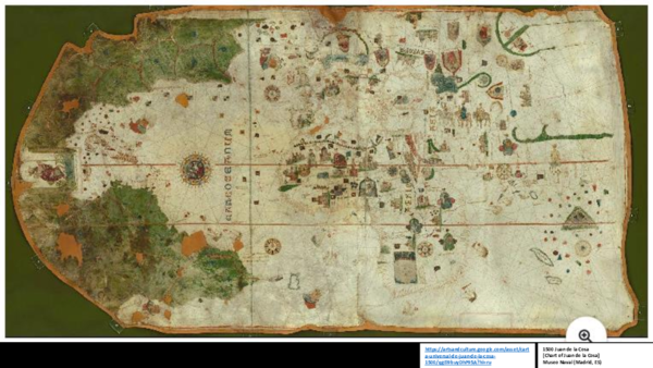 (PDF) 1500 Chart of Juan de la Cosa (Rev. A) – Cartographic Evidence of ...