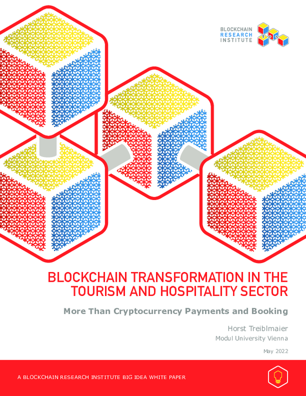 (PDF) Blockchain Transformation in the Tourism and Hospitality Sector